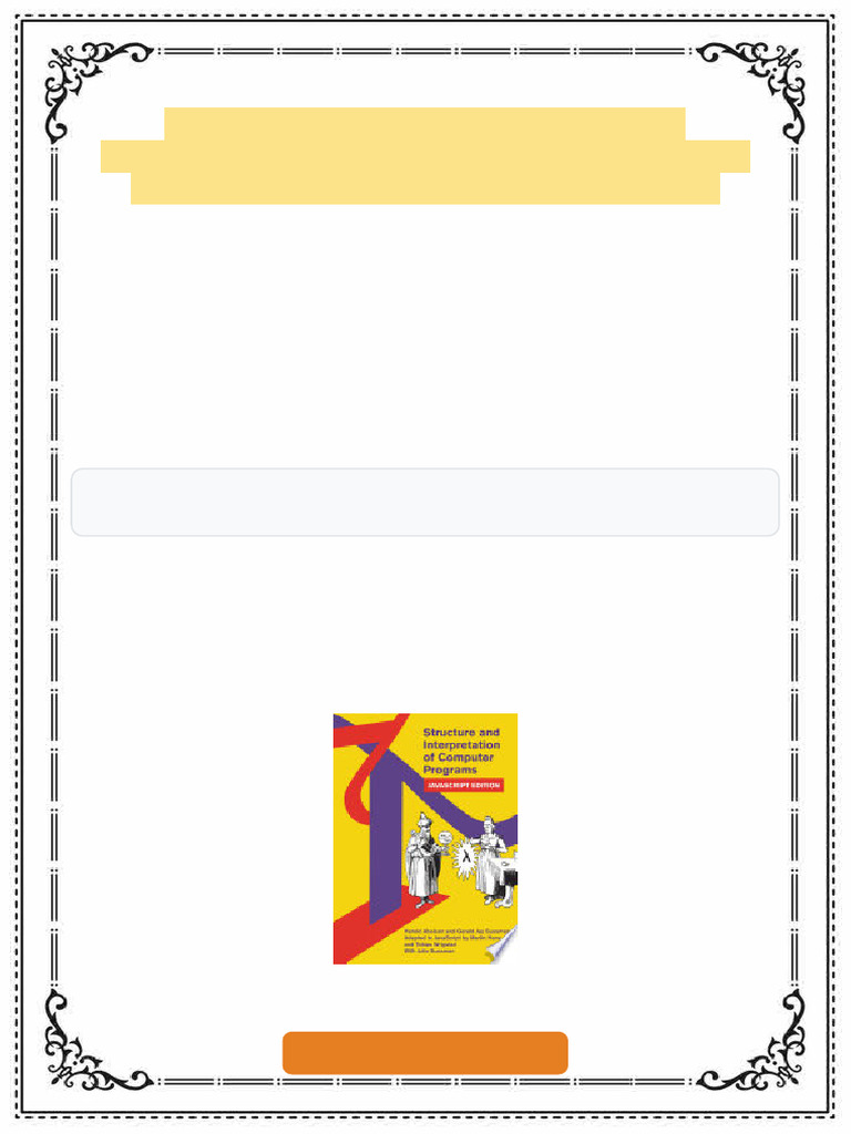 Structure and Interpretation of Computer Programs 2e JavaScript Edition ...
