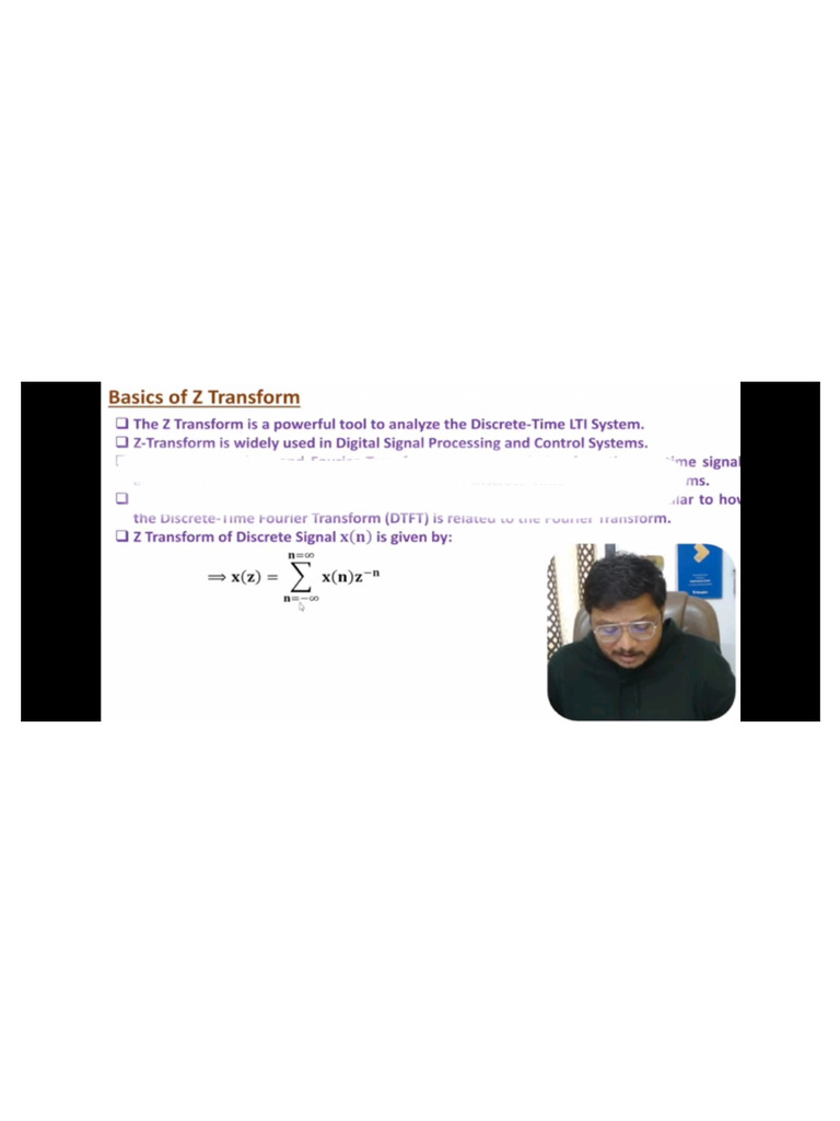 Z Transform (Sas) | PDF