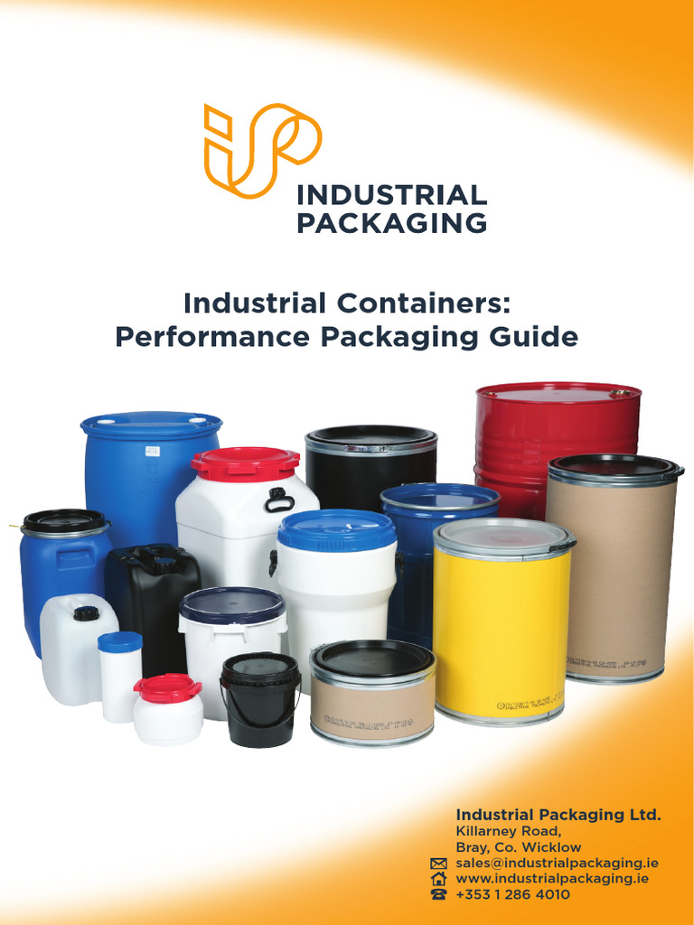 Industrial Packaging Container Brochure 2020 | PDF | Dangerous Goods ...