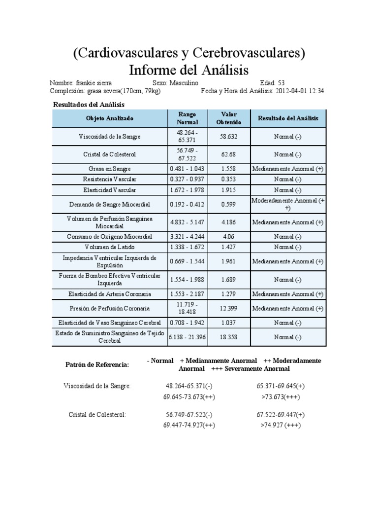 Cardiovasculares y Cerebrovasculares 1 | PDF | Corazón | Presión sanguínea
