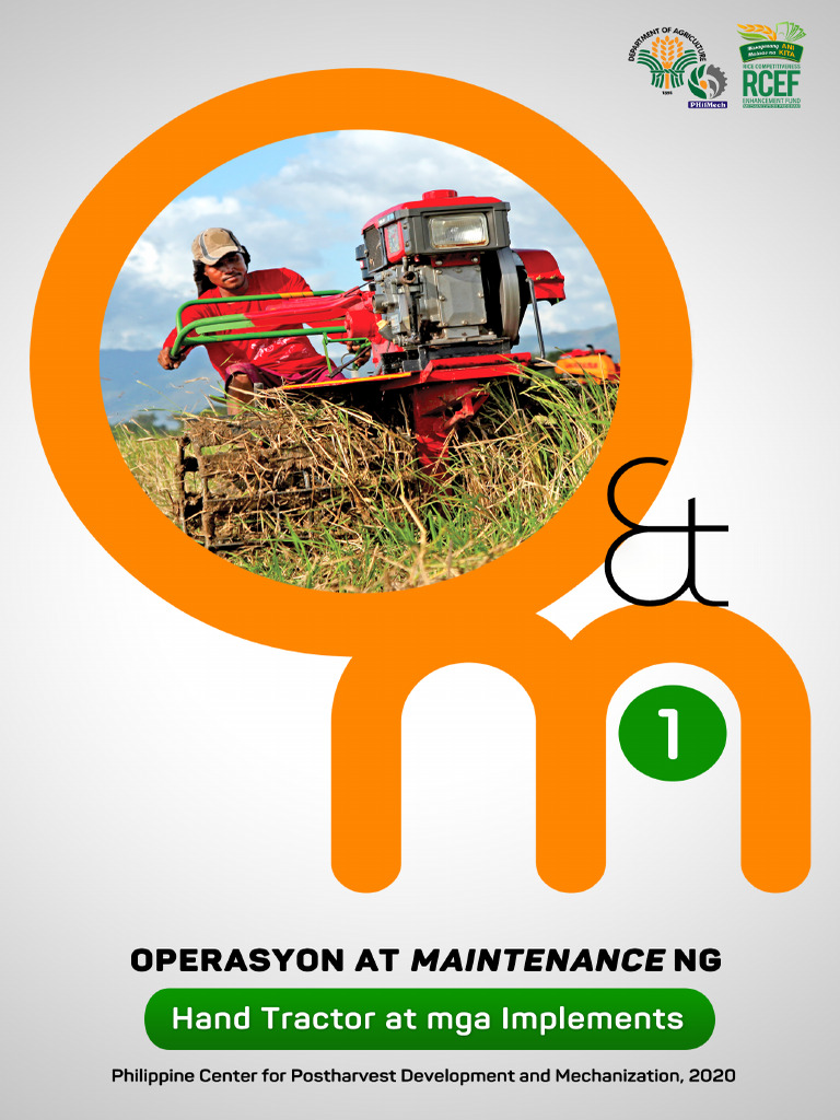 Operation & Maintenance Manual #1 Hand Tractor | PDF