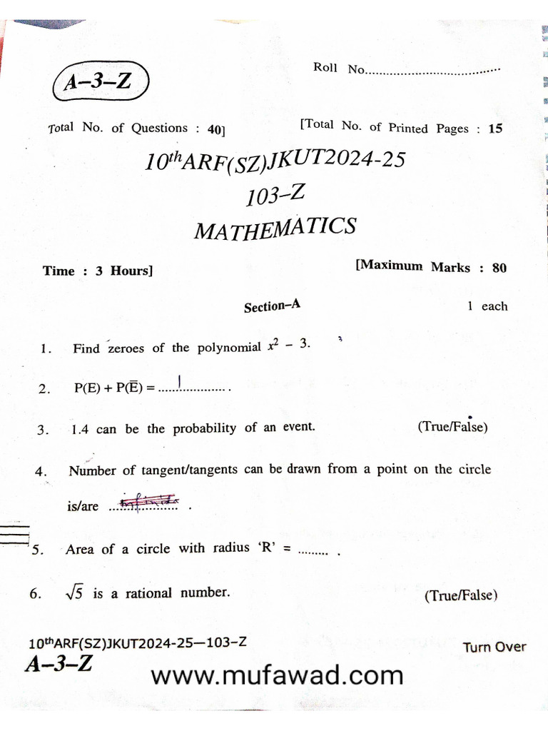 Mufawad.math.Z | PDF