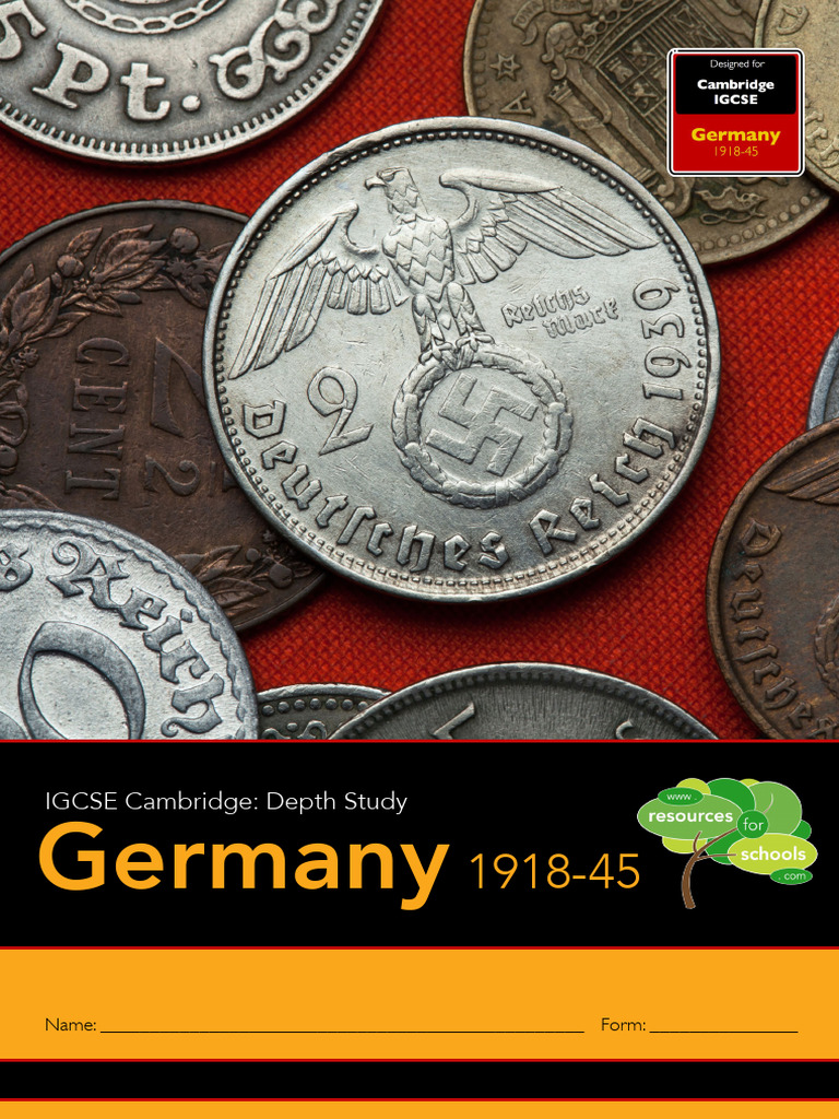Germany 1918-1945: IGCSE Depth Study | PDF | Weimar Republic ...