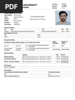 NIT Namibia Application Form 2026 | PDF | Identity Document