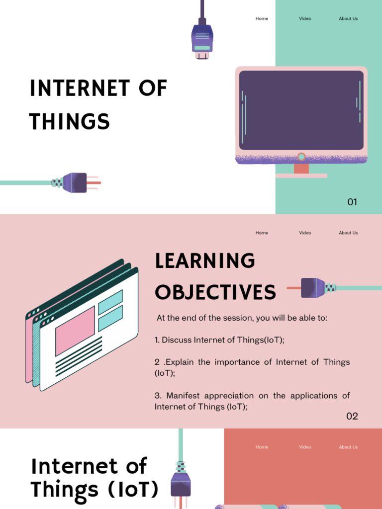 Topic 3.4 Internet of Things | PDF | Internet Of Things | Home Automation