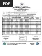 Service Record Template for Teachers | PDF