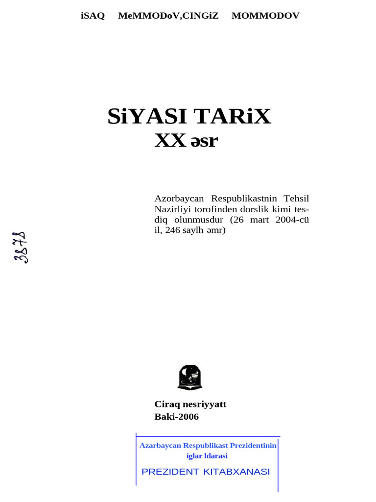 Siyasi Tarix PDF | PDF