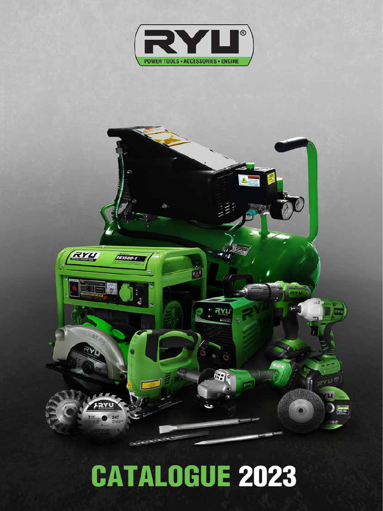 Update Catalogue Ryu 2023_preview | PDF | Drill | Alternating Current