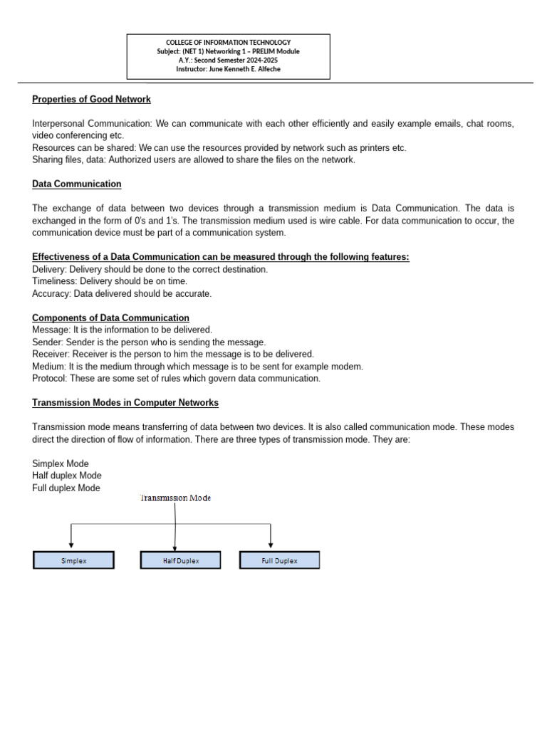 Inbound 3596218184744113330 | PDF | Computer Network | Duplex ...