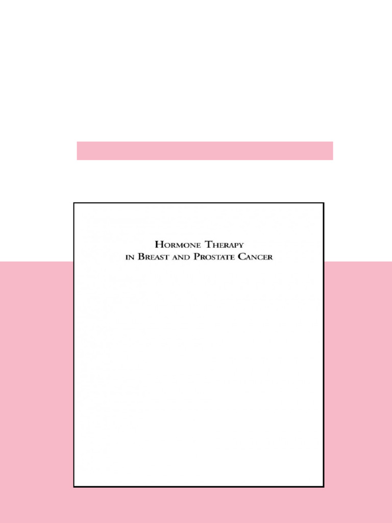 Hormone Therapy in Breast and Prostate Cancer 1st Edition V. Craig ...