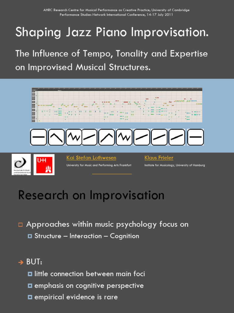 Shaping Jazz Piano Improvisation The Inf | PDF | Musicology | Liberal ...