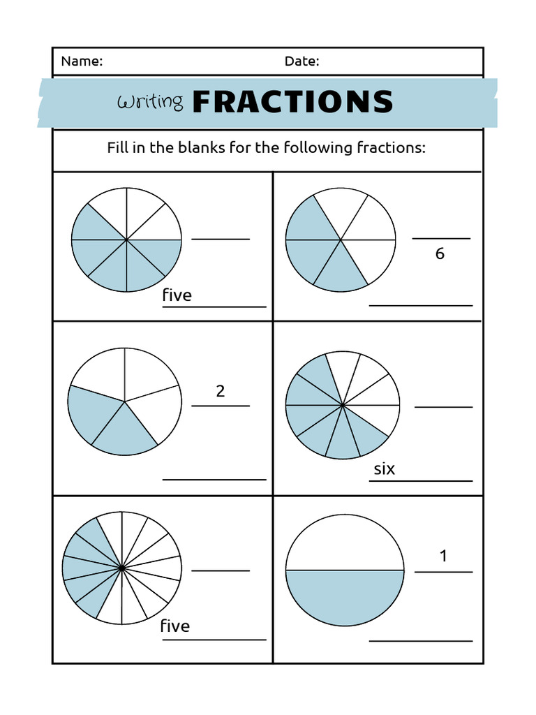 Understanding Basic Fractions | PDF