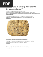 Evolution of Ancient Writing Systems | PDF | Writing | Egyptian Hieroglyphs