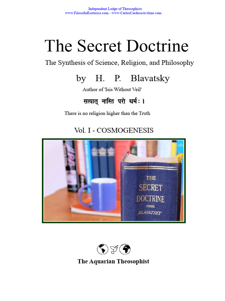 The Secret Doctrine.pdf | PDF | Theosophy | Helena Blavatsky