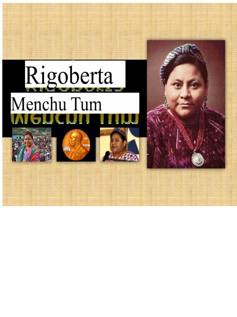 Rigoberta Menchú Biografia | PDF