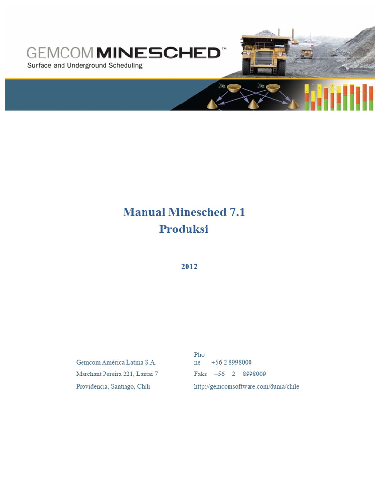 Panduan Lengkap Minesched 7.1 | PDF