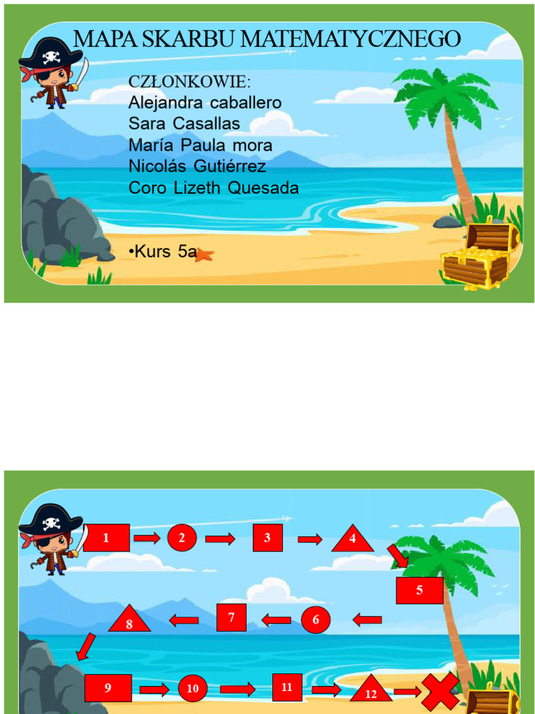 Mapa Skarbu Matematycznego | PDF