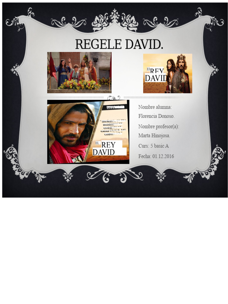 Regele David.ppt | PDF