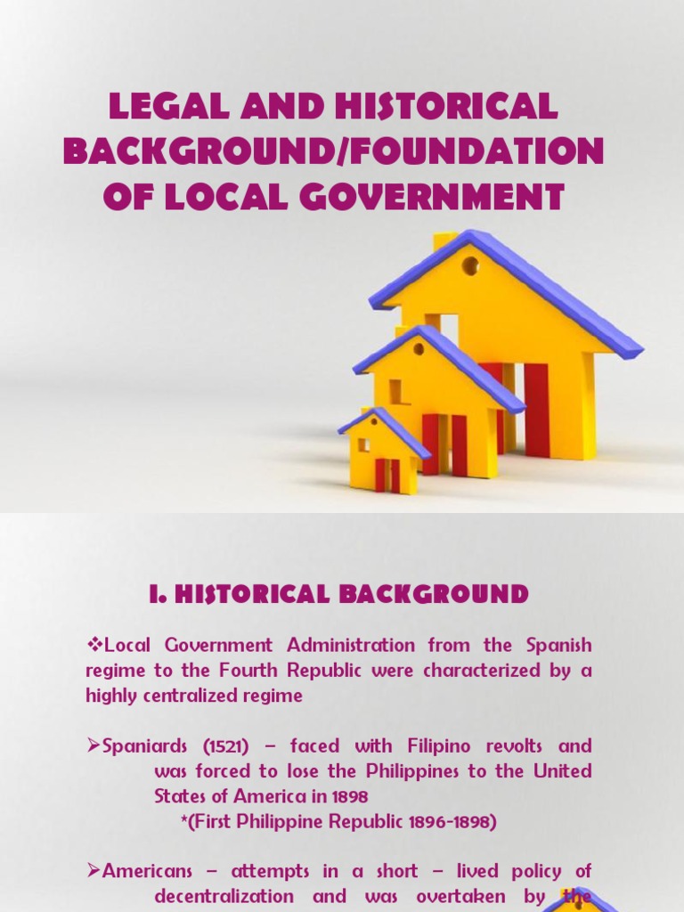 Local Government History and Code Overview | PDF | Local Government ...