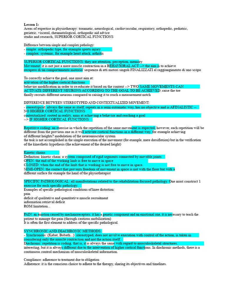 Physiotherapy Techniques and Concepts | PDF | Skeletal Muscle ...