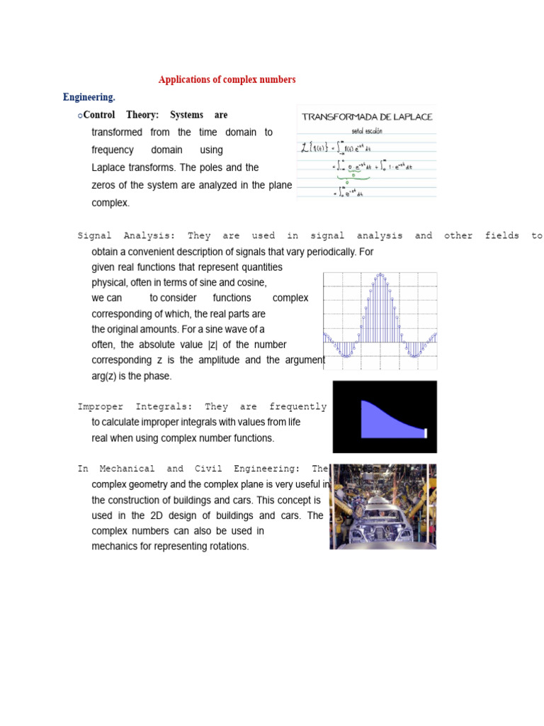 Complex Numbers in Engineering and Physics | PDF | Mathematical ...