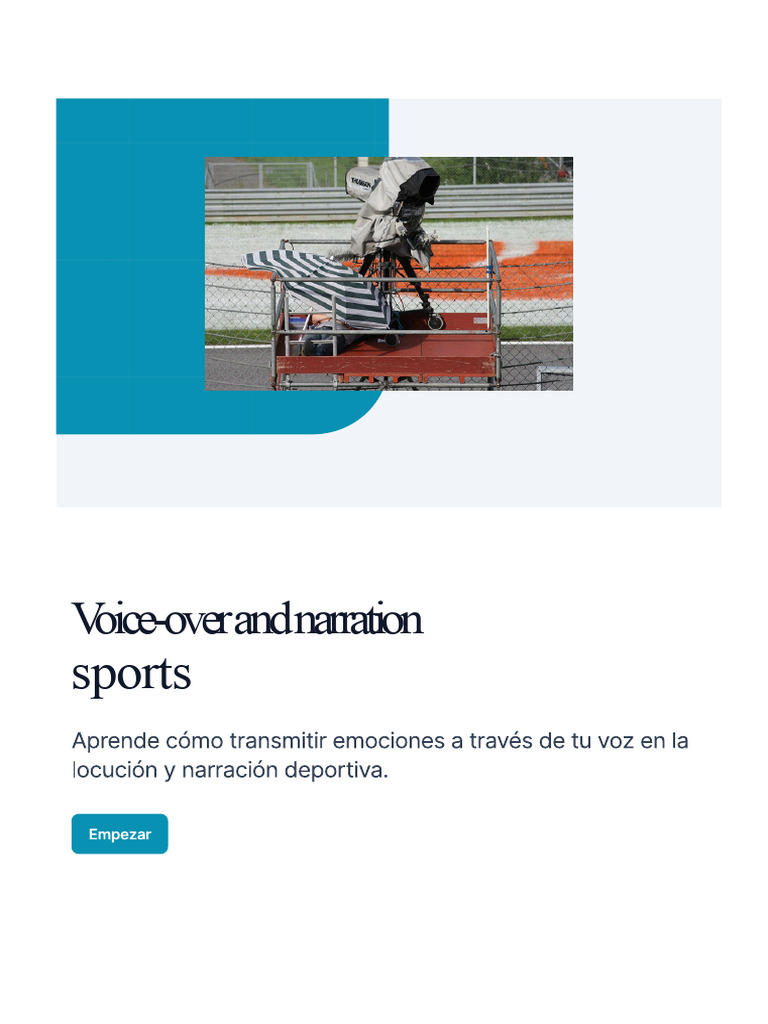 Sports Narration and Commentary Course | PDF | Communication | Emotions
