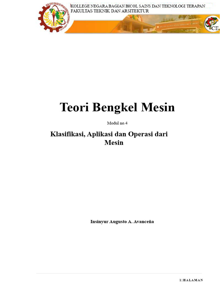 Klasifikasi dan Operasi Mesin Freis | PDF