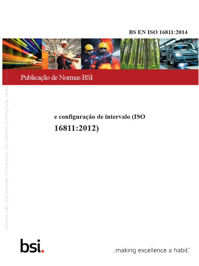 Norma BS EN ISO 16811:2014 Explicada | PDF | Padronização | Calibração