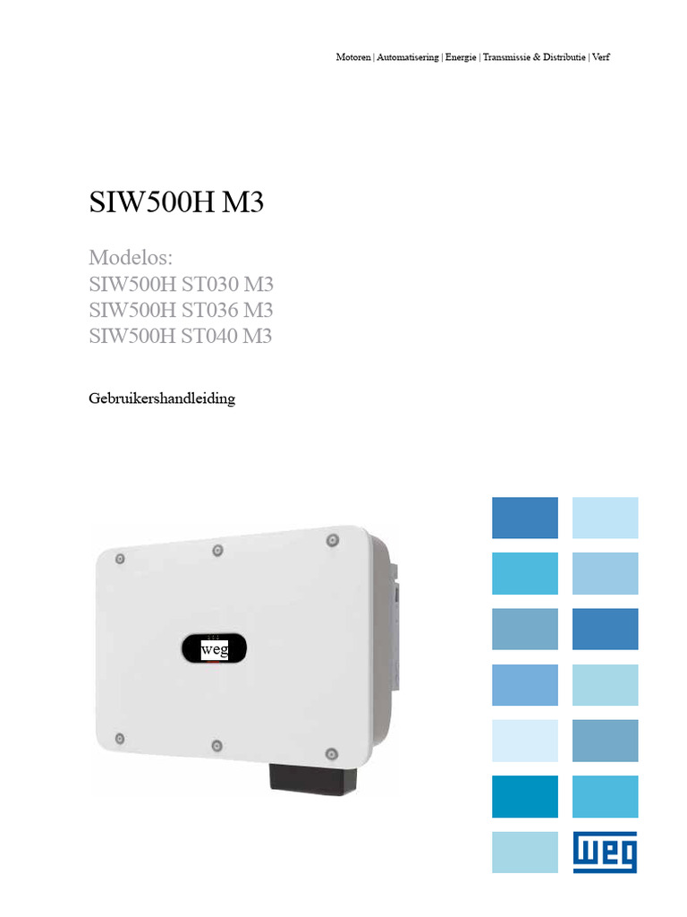 Weg - Handboek - Siw500h St030 St040 m3 | PDF