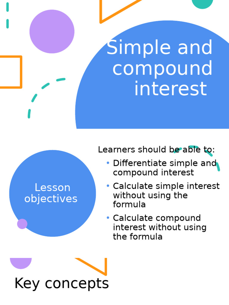 MAths lit | PDF | Interest | Compound Interest