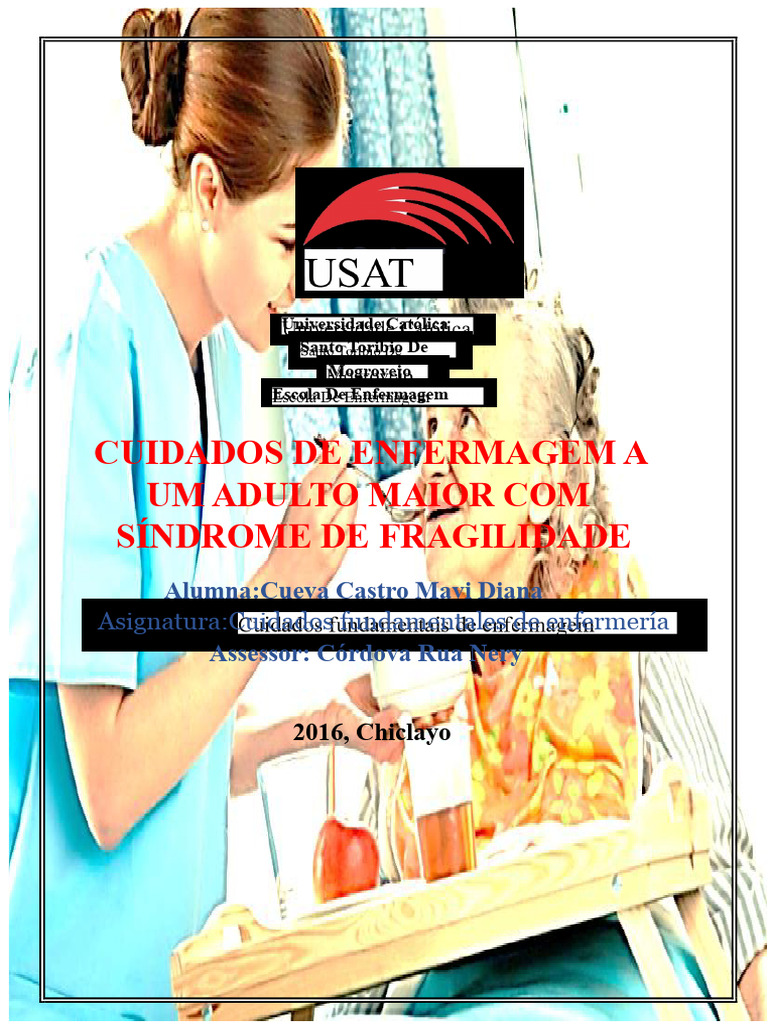 PAE síndrome de fragilidade do idoso | PDF | Nutrientes | Alimentos