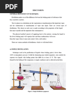 Distillation Lab Setup Guide | PDF | Distillation | Boiling