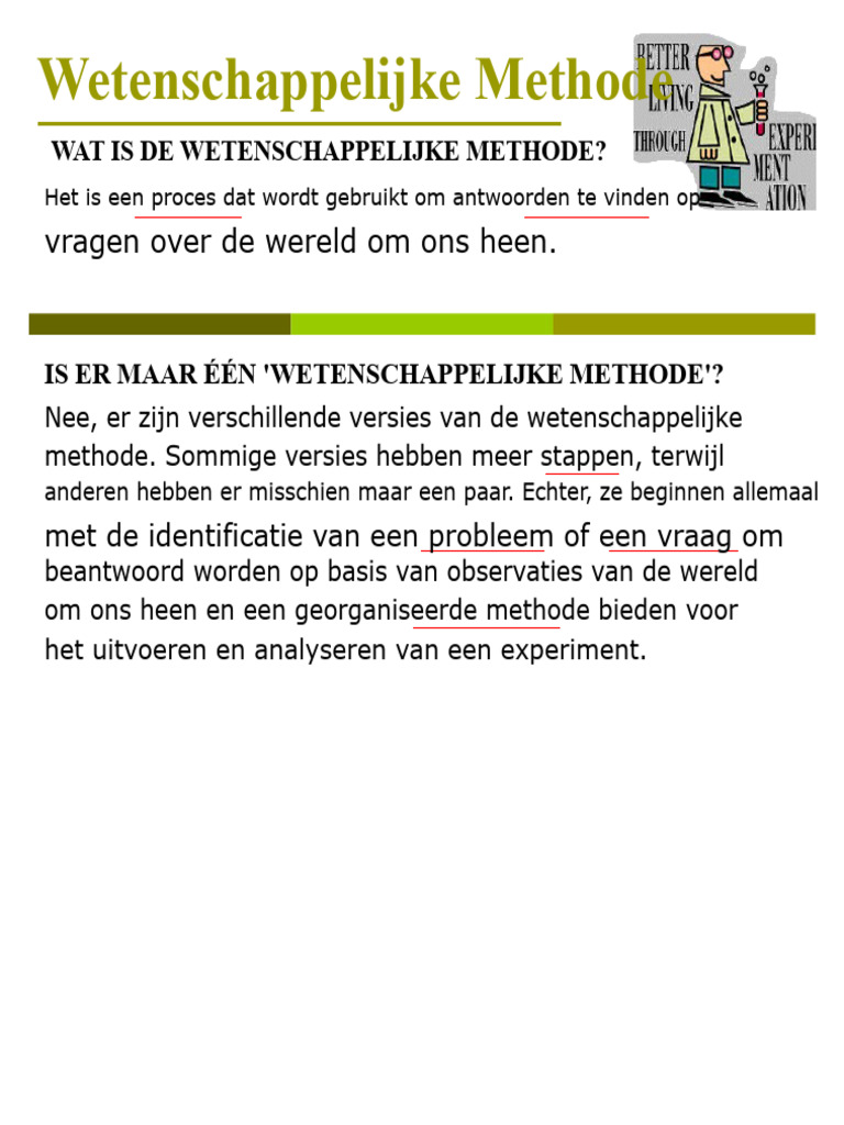 Wetenschappelijke Methode | PDF