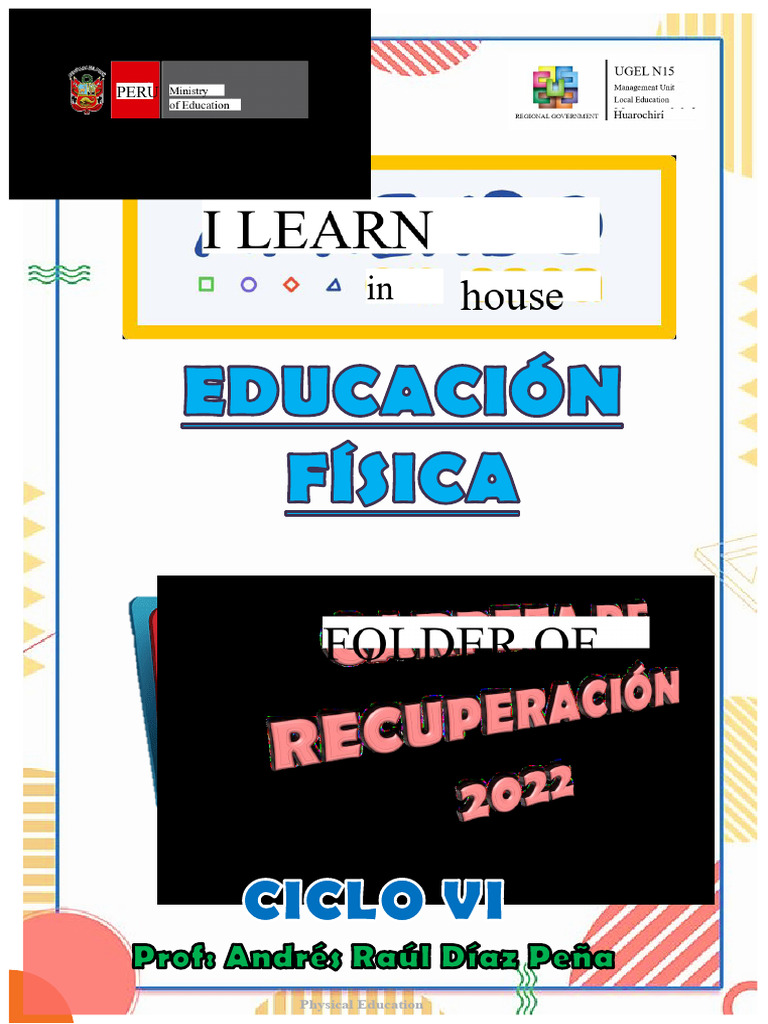 Physical Education Recovery Folder | PDF | Body Mass Index | Obesity