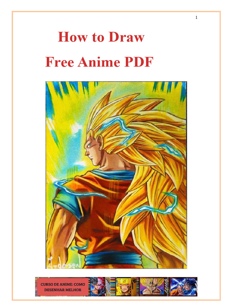 Free Anime Drawing Tutorials PDF | PDF | Drawing | Anime