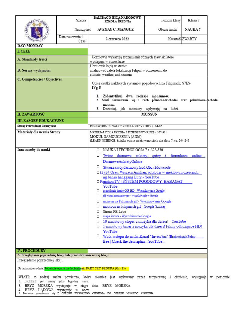 Monsoon DLL Cot 2 | PDF