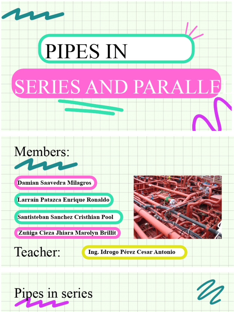Pipes in series and parallel | PDF | Nozzle | Reynolds Number