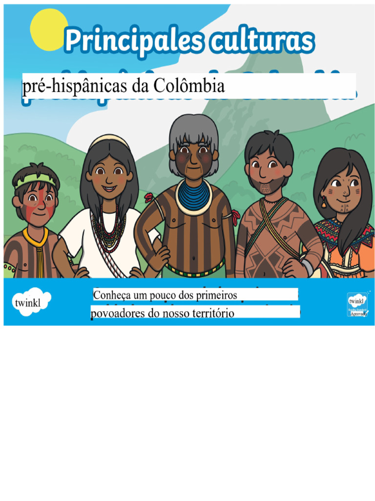 Tribos indígenas da Colômbia pré-hispânica | PDF | Colômbia