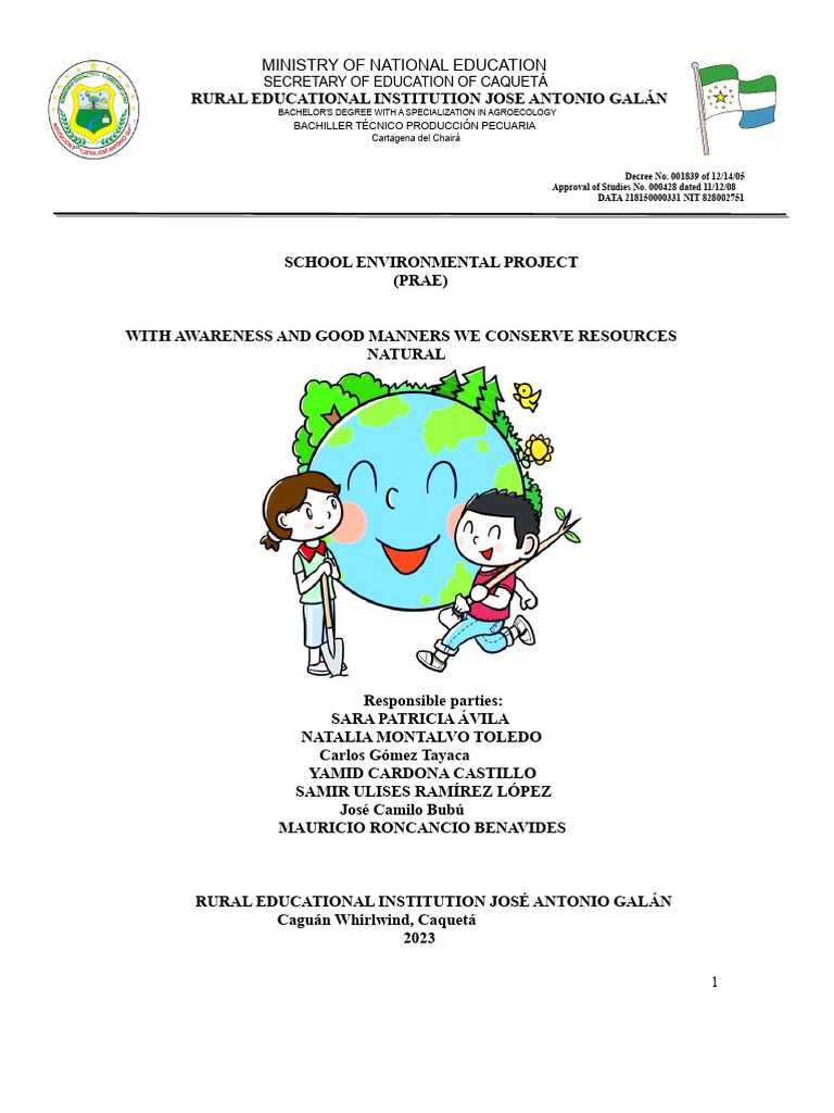 Environmental Project Prae | PDF | Waste | System