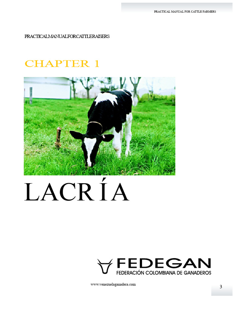 Chapter 1 The Breeding Practical Manual For The Rancher | PDF | Cattle ...