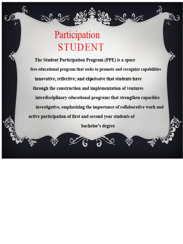 Student Participation | PDF