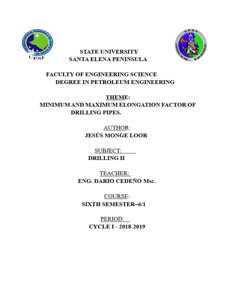 Pipe Elongation | PDF | Yield (Engineering) | Deformation (Engineering)