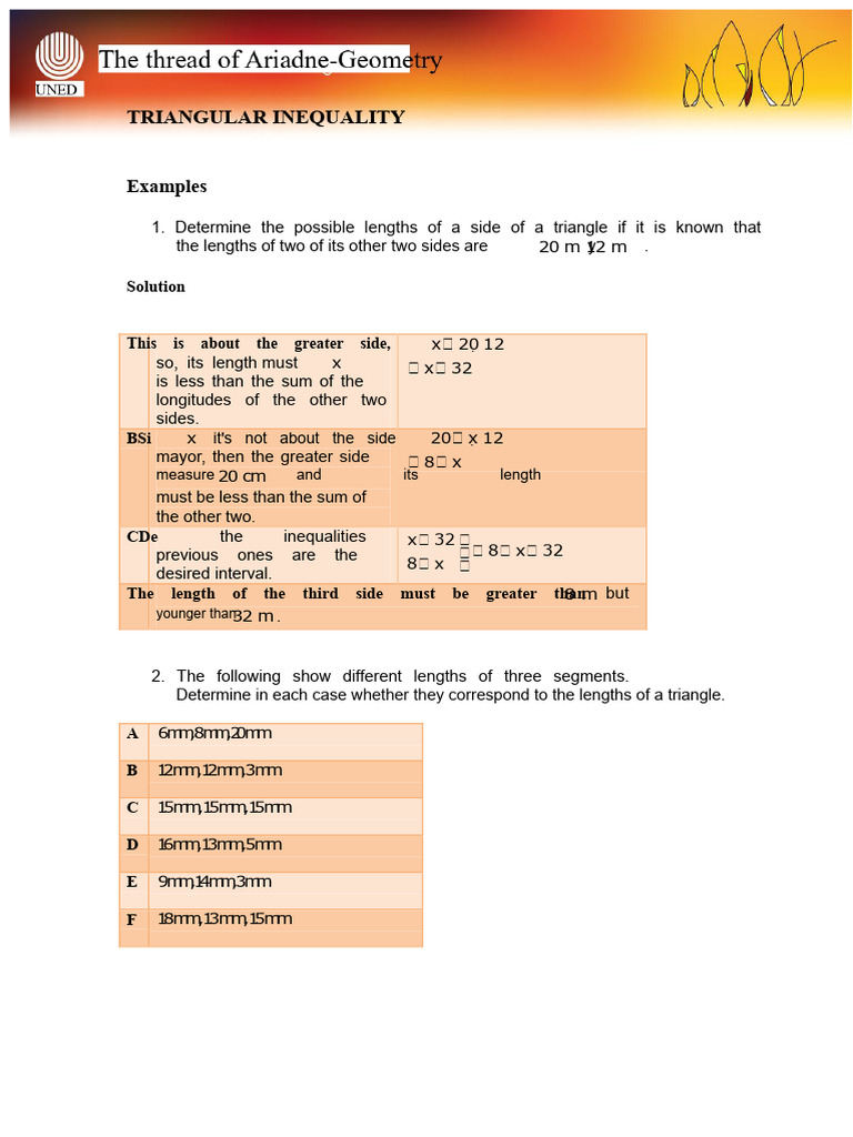 triangular_inequality_geometry | PDF | Triangle | Mathematical Concepts