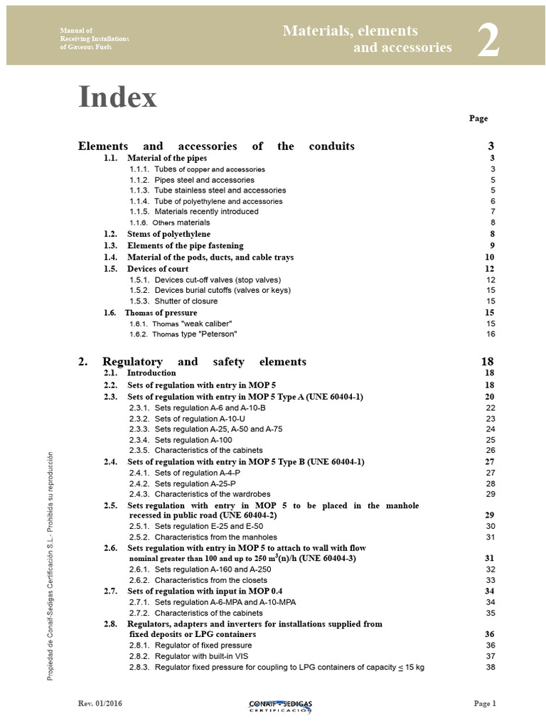 Materials, Elements, and Accessories of Natural Gas | PDF | Pipe (Fluid ...