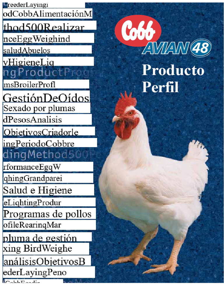 Cobb Avian 48 PP | PDF | Pollo | Carne