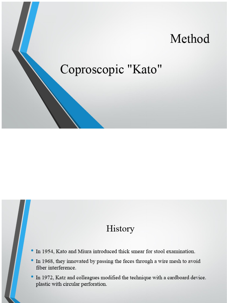 Cps Kato Katz | PDF