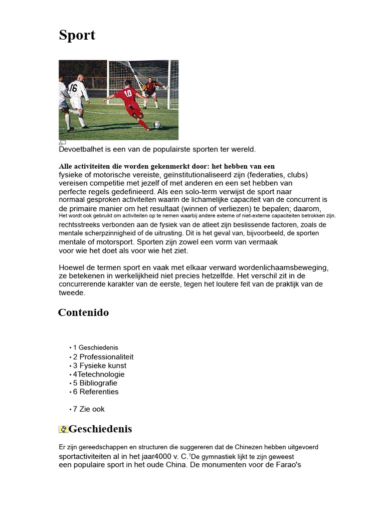 Wat Is Sport? | PDF