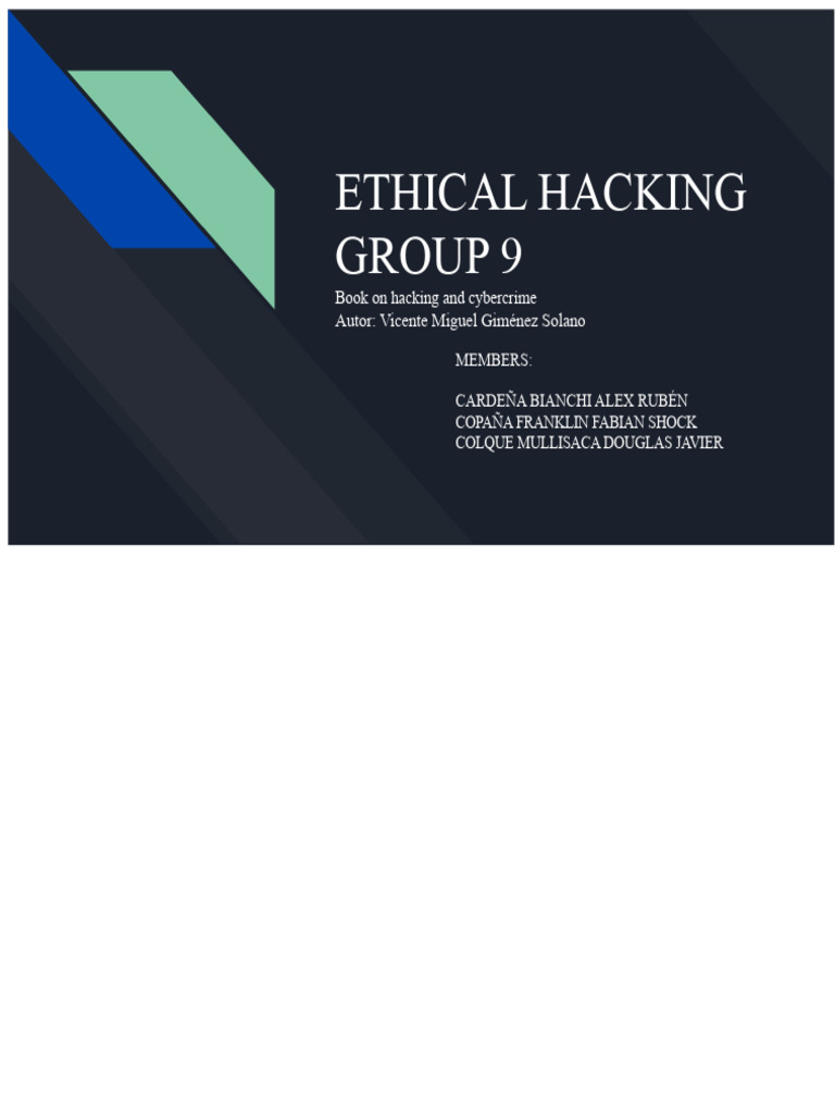 Understanding Ethical Hacking Basics | PDF | Security Hacker | Security