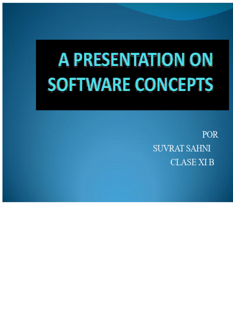 Tipos de Software y Sistemas Operativos | PDF | Programación | Programa ...