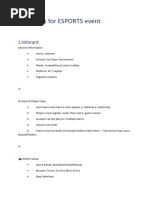 Fortnite Competitive Tournament Rules | PDF | Gaming | Sports